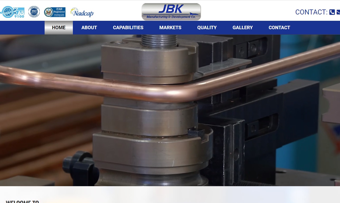 JBK Manufacturing | Tube Fabricating Services
